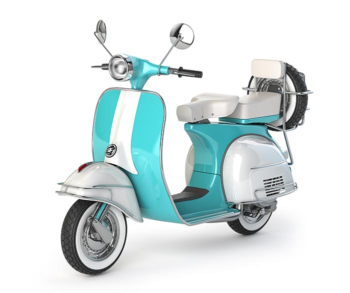 Scooter Moped Marketing Advertising Agency ️